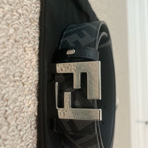 Fendi | Accessories | Fendi Vip Fflogoreversible Leather Belt | Poshmark